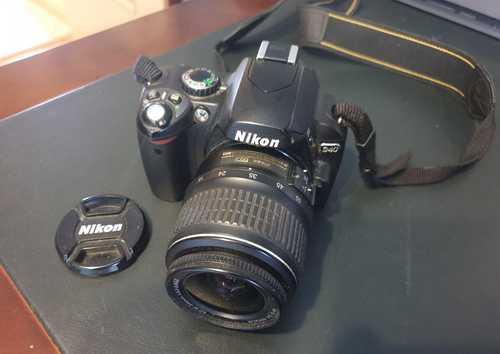 Nikon D40 kit+объектив
