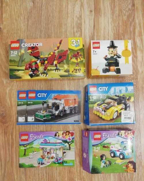 Lego Лего наборы City, friends, creator, seasonal