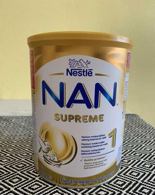 Смесь NAN supreme 1 из Европы
