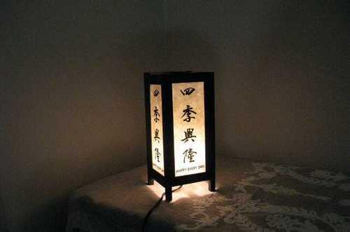 Интерьерный светильник, ночник, настольная лампа