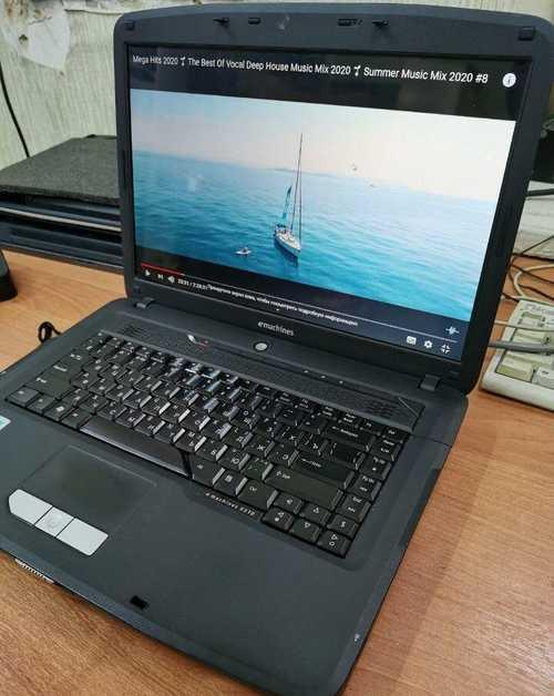Ноутбук Emachines E510 для работы, интернета, учёб