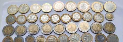 Монеты иностранных государств биметал