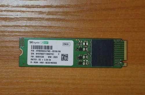 SSD Hynix M2 2280 256 Gb NVMe