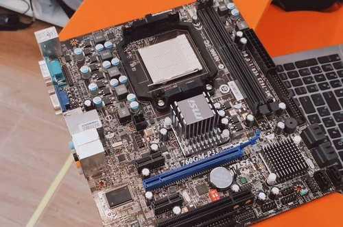 Материнская плата microATX MSI 760GM-P33 Socket