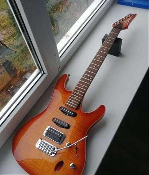 Электрогитара Ibanez SA260FM Amber Burst