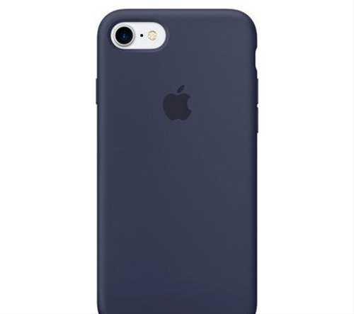 Чехол iPhone 7 Silicone Case Midnight Blue