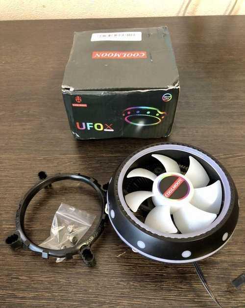 Кулер доя процессора coolmoon UFO RGB