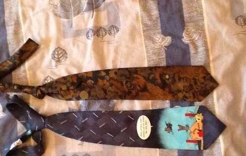 Галстуки фирменные новые