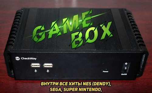 Мини системный блок Game Box с кучей игр и эмулями