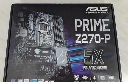 1151 Asus Prime Z270-P NEW на 8 карт проверка