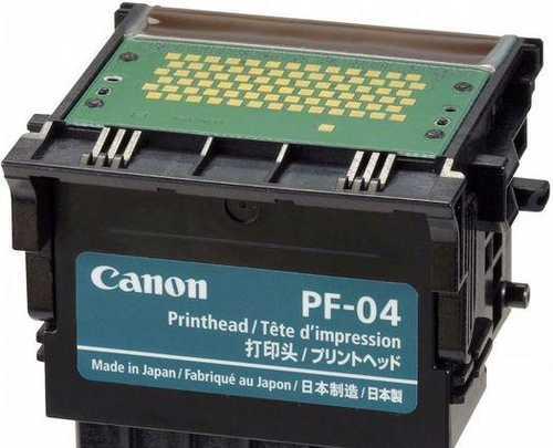 Печатающая головка Canon PF-04 в ошибке