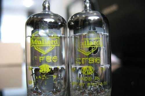 Радиолампы EF86 Mullard