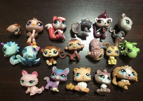 Littlest Pet Shop Звери и машина