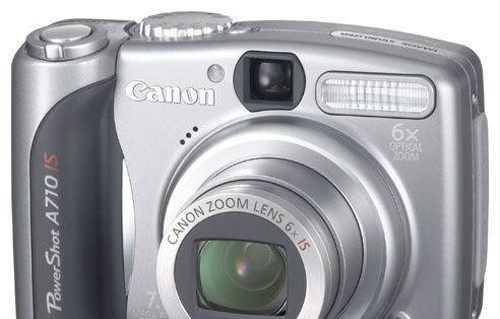 Компактная фотокамера "Canon PowerShot A710IS"