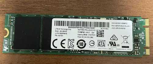 Ssd m2 nvme 256gb Liteon