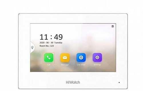 IP видеодомофон HiWatch DS-D100imwf