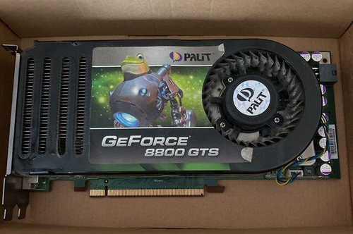 Видеокарта palit geforce 8800 gts