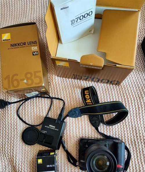 Nikon d7000 + 16-85 3,5-5,6 g ed vr не кит