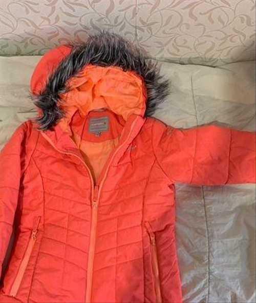 Зимняя куртка для девочки 140 размер