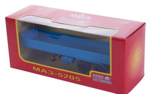 Маз-5205 полуприцеп, синий