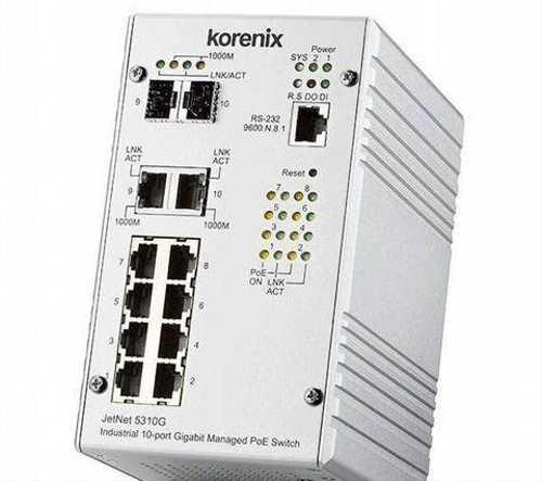 Промышленный коммутатор Korenix JetNet 5310G