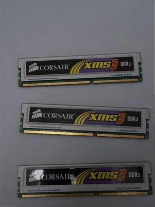 Corsaire xms3 ddr3 (6 gb)
