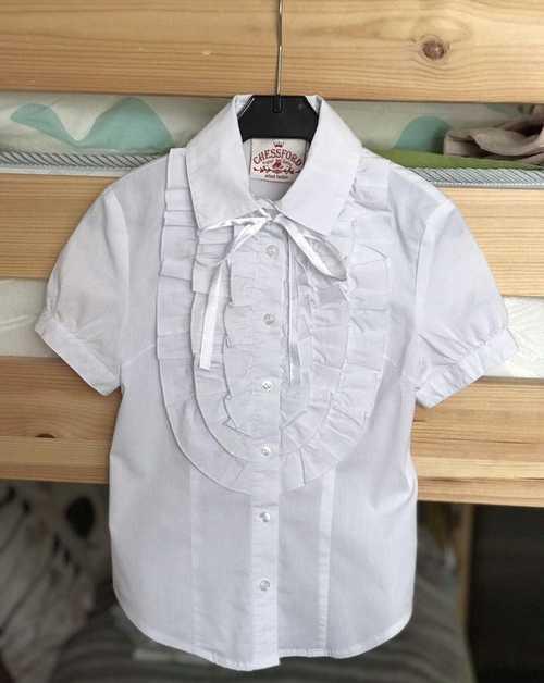Блузка, рубашка белая
