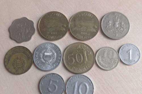 Монеты. Венгрия, гдр, Польша, Монголия, Турция, Яп