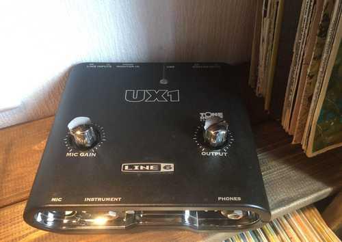 Line 6 ux1 звуковая карта
