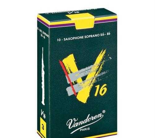 Трости для сопрано саксофона Vandoren V16 №2,5 (10