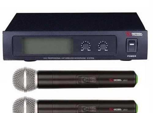Радиосистема с двумя микрофонами ECO by Volta U-2