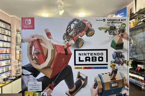 Nintendo Labo: набор "Транспорт" + Pokemon Shield