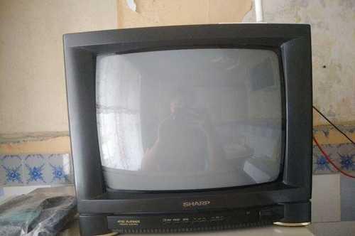 Телевизор Японский Sharp 35см, в отл сост, доставк