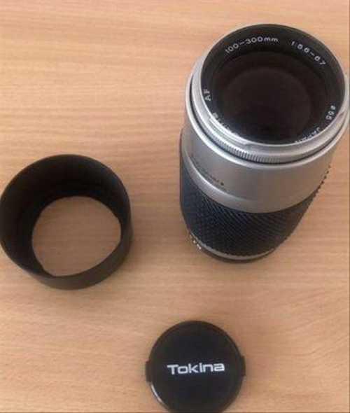 Объектив Tokina 100-300mm, 5.6-6.7, d55