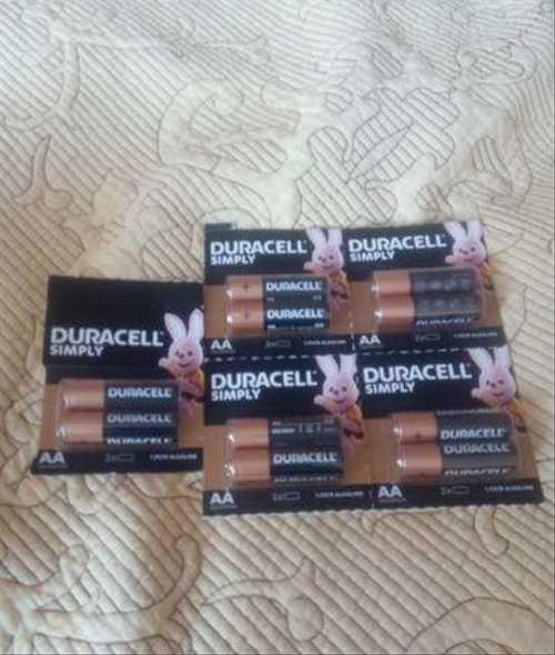Батарейка duracell AA (LR6) оригинал