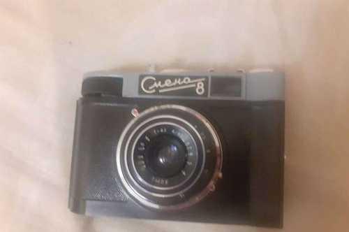 Советский плёночный фотоаппарат Смена 8