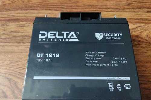 Аккумулятор delta 1218