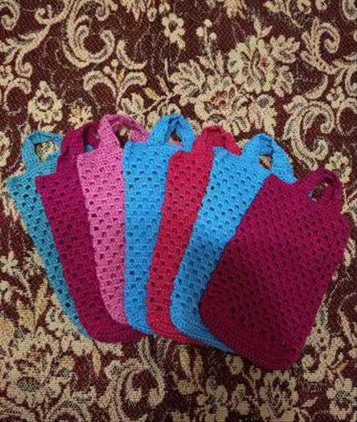 Чехлы вязаные на телефон