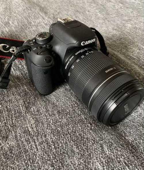 Canon 600d Kit 18-135 IS Black Зеркальный фотоаппа
