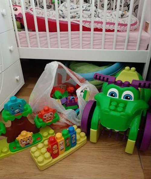 Megabloks конструктор fisher price