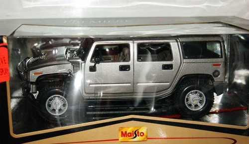 1/18 Редкий maisto Hummer Н2 Box 1:18