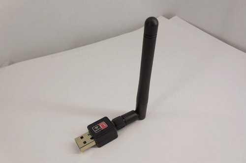 USB WiFi мини адаптер 300Мб/с с антенной