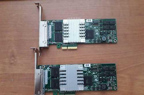 Сетевая плата HP NC364T PCI-E quad