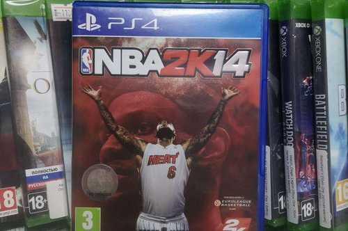 PS4 NBA 2K14 бу
