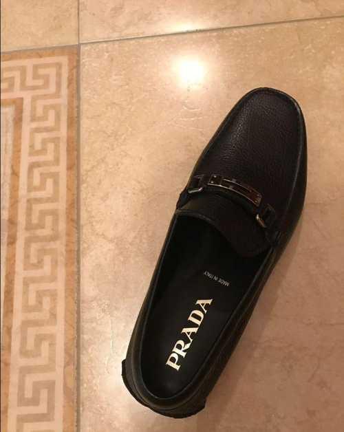 Мокасины мужские prada