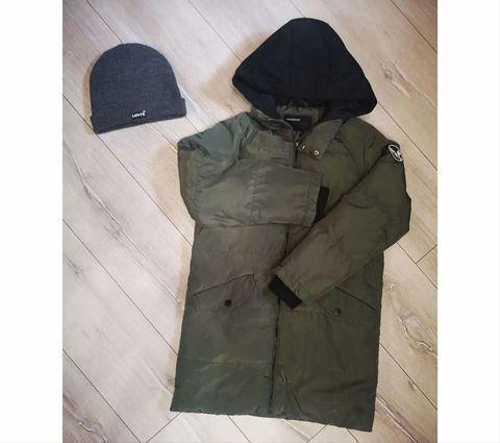 Парка и шапка Levis