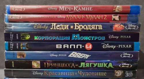 Мультфильмы Disney blu ray лицензия