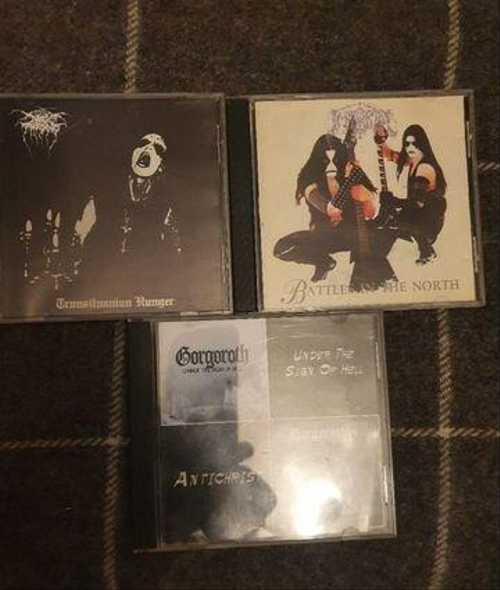 Darkthrone, Gorgoroth, Immortal 3 сd