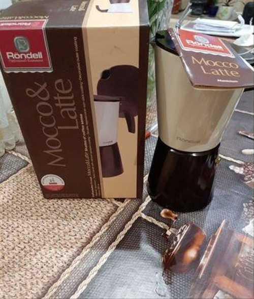 Гейзерная кофеварка Mocco&Latte 300мл