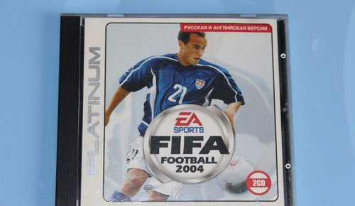 Игра Компьютерная 2 CD - Fifa Soccer 2004 Футбол